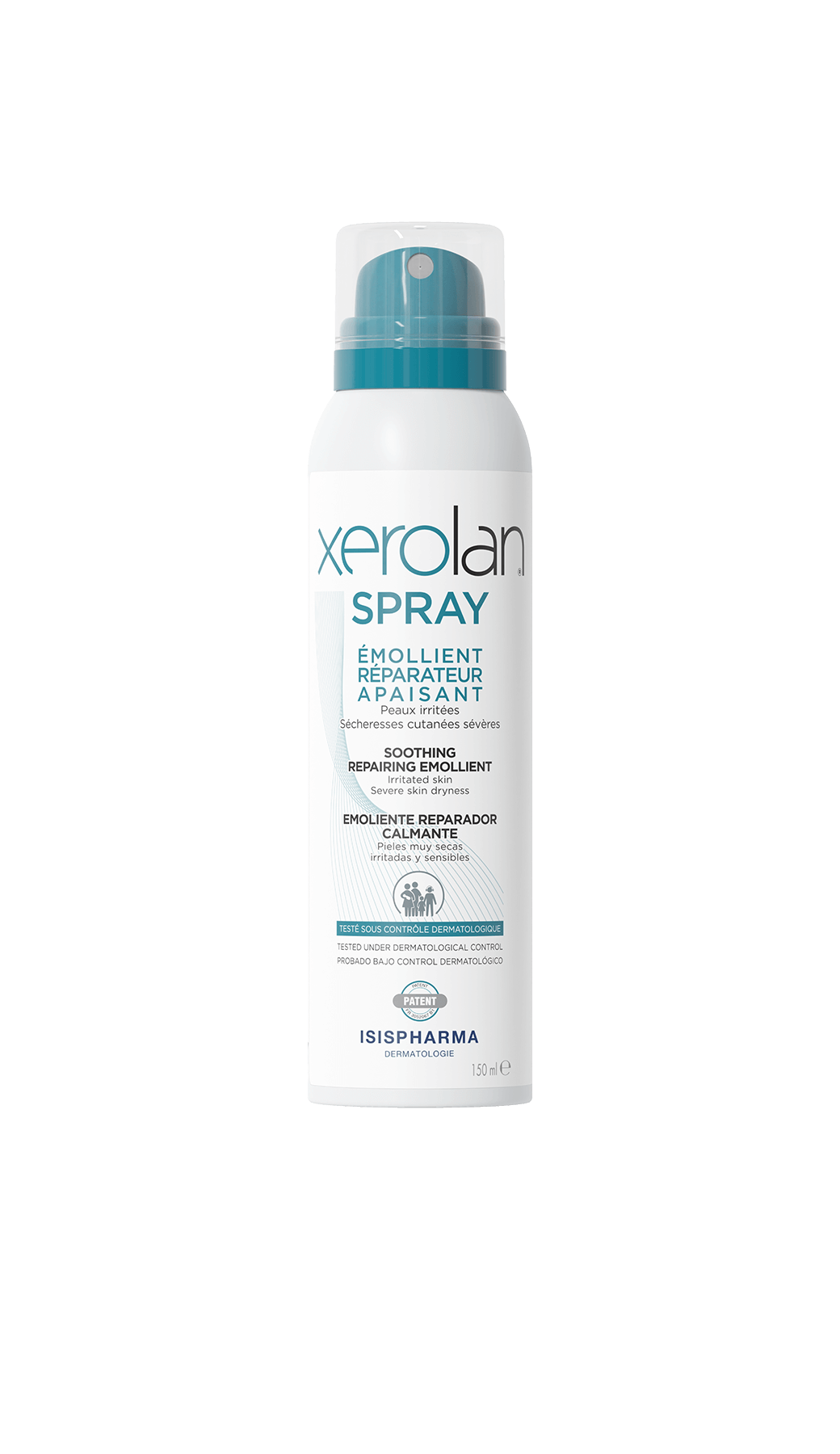 Xerolan | Spray émollient réparateur apaisant, Soin brulures superficielles